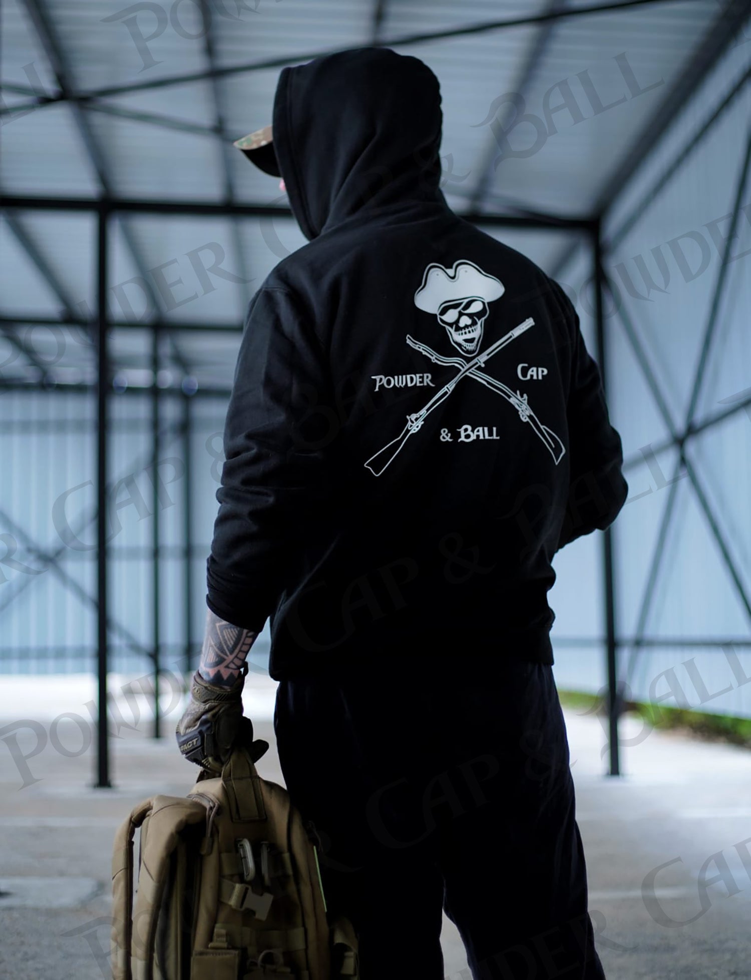 PCB hoody – Powder Cap & Ball