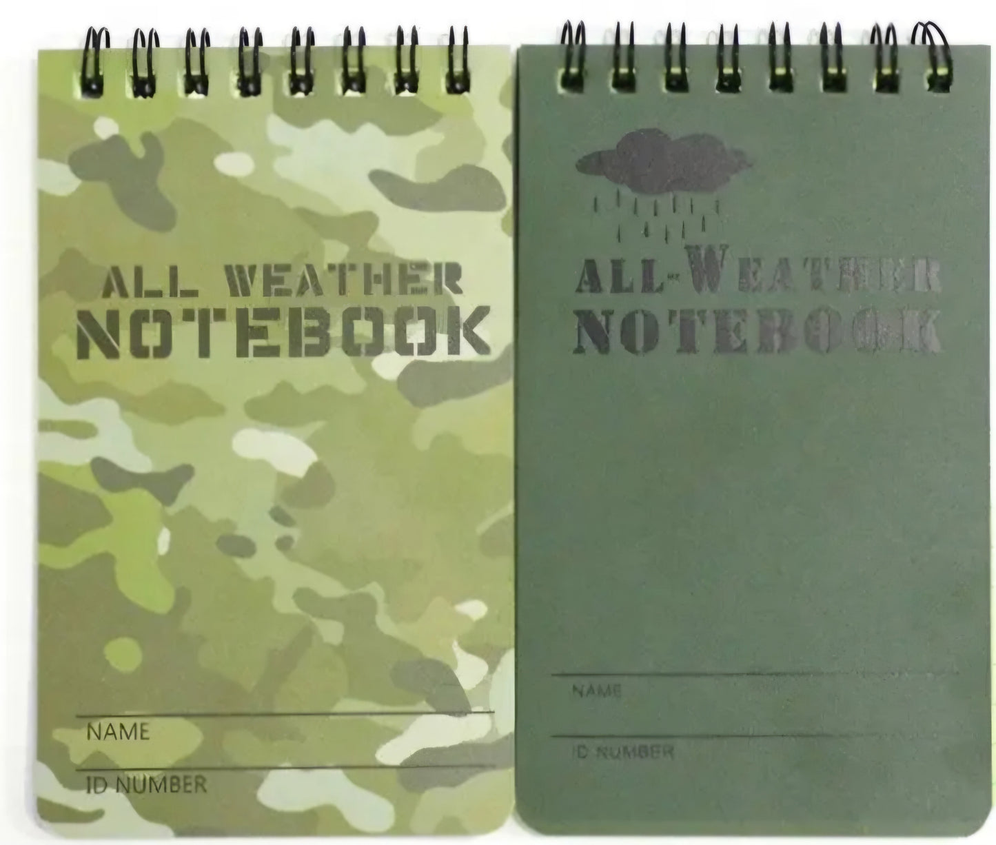 All weather write in rain note pad – Powder Cap & Ball